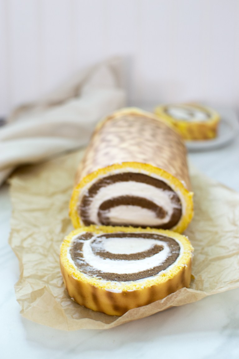 Tiger Skin Swiss Roll