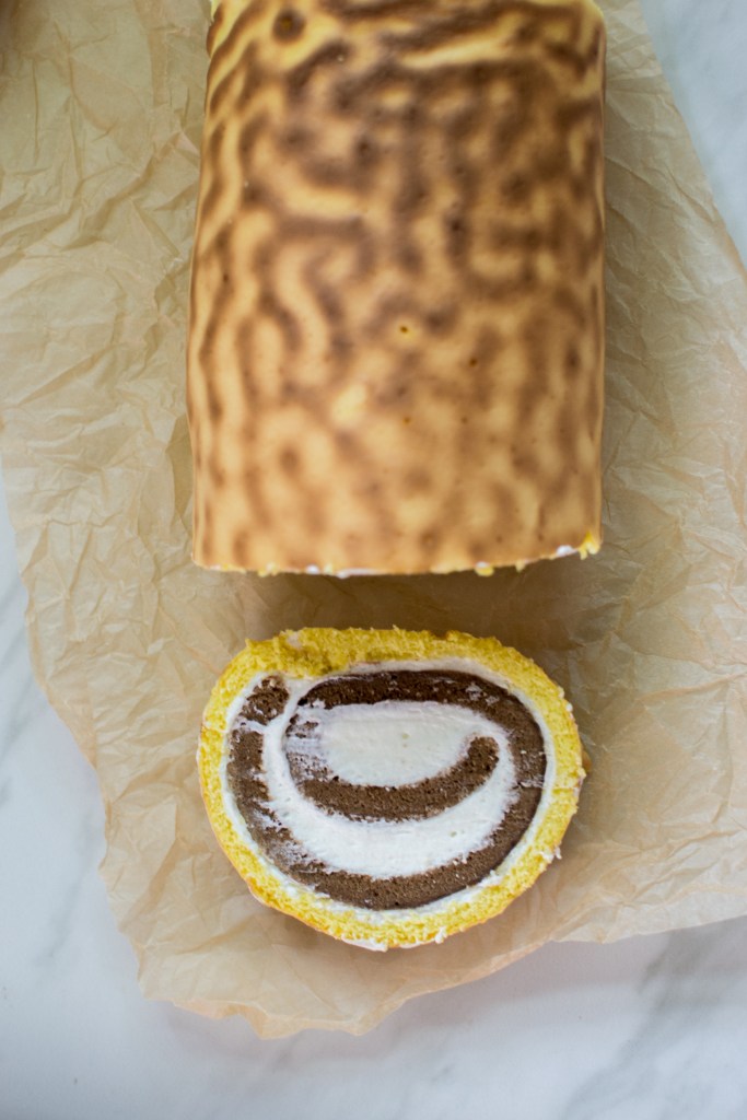 Tiger Skin Swiss Roll
