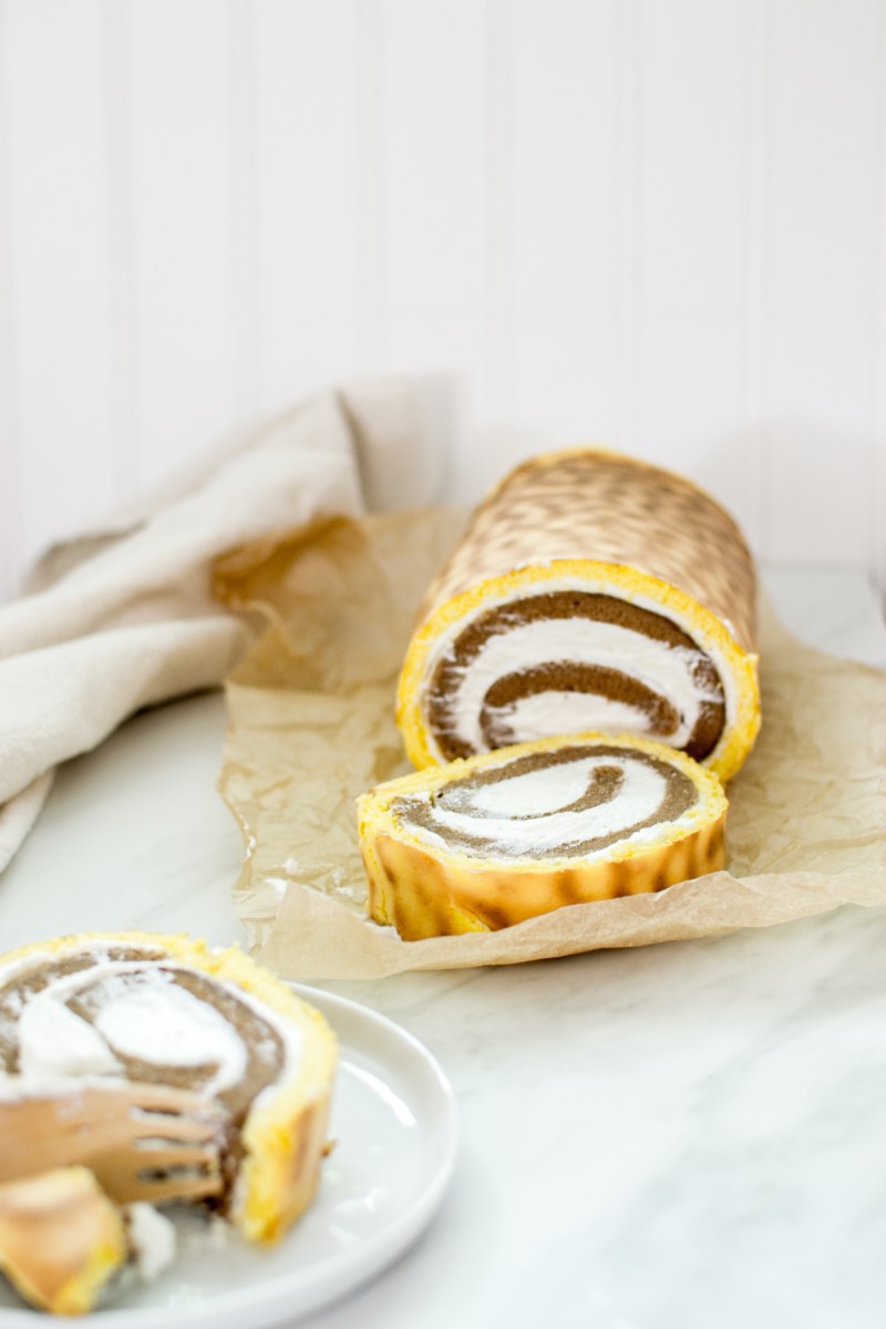 Tiger Skin Swiss Roll