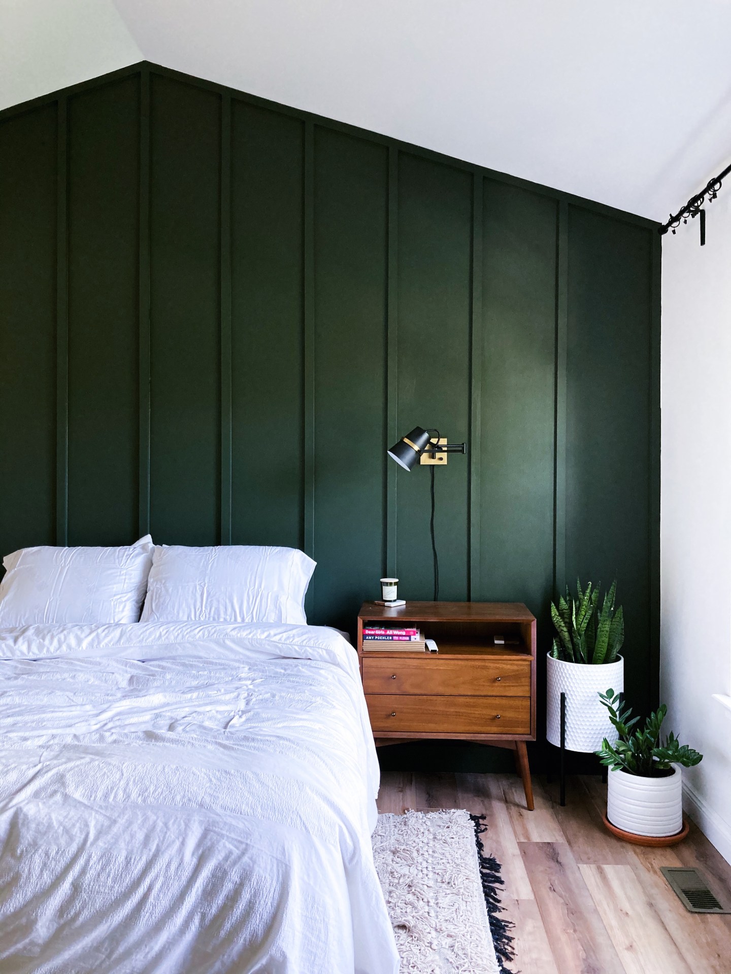 Our Bedroom Update – Bye Bye Popcorn Ceiling, Painting The Ceiling Fan ...